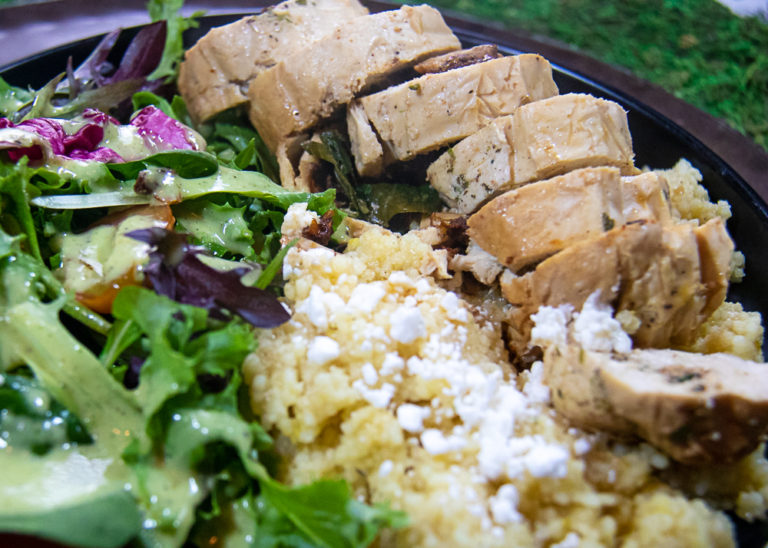 Poached Sun-Dried Chicken Roulades - A Pinch of Salt Lake