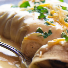 Turkey Crepes - A Pinch of Salt Lake