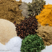 Peruvian Sazon Rice - A Pinch of Salt Lake