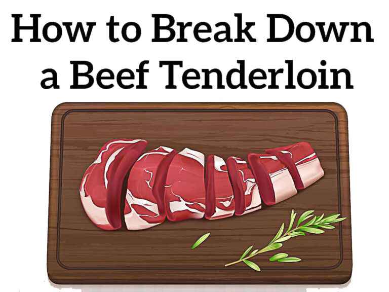 How to Break Down a Whole Beef Tenderloin - A Pinch of Salt Lake